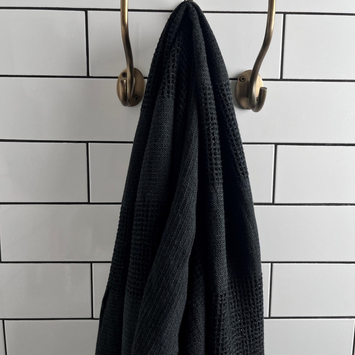 Nelson Recycle Waffle Towel - Anza Textile Company